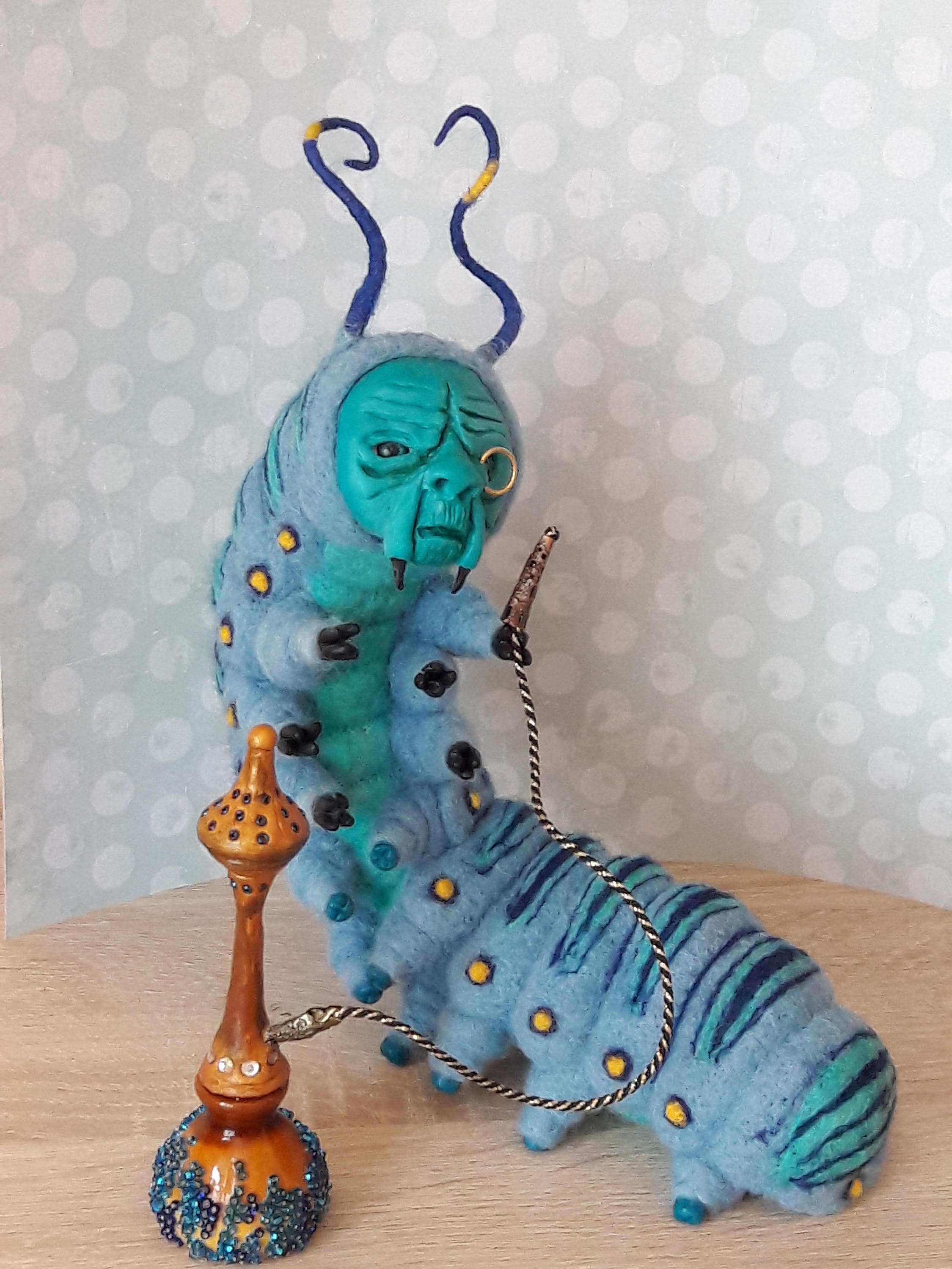 Caterpillar Absolem Alice in Wonderland-ooak Tim Burton - Etsy UK