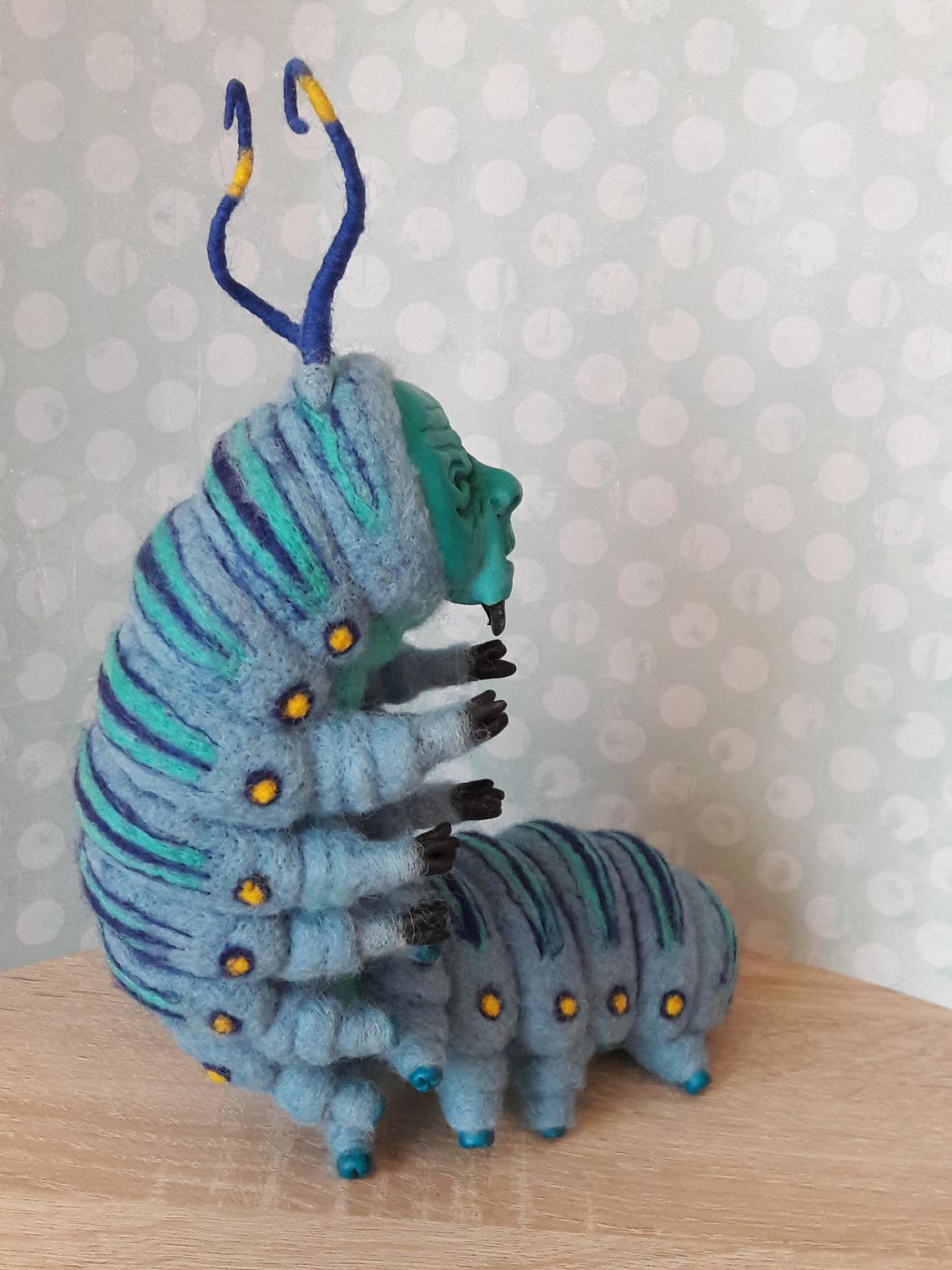 Raupe Absolem Alice im Wunderland-OOAK Tim Burton Lewis - Etsy
