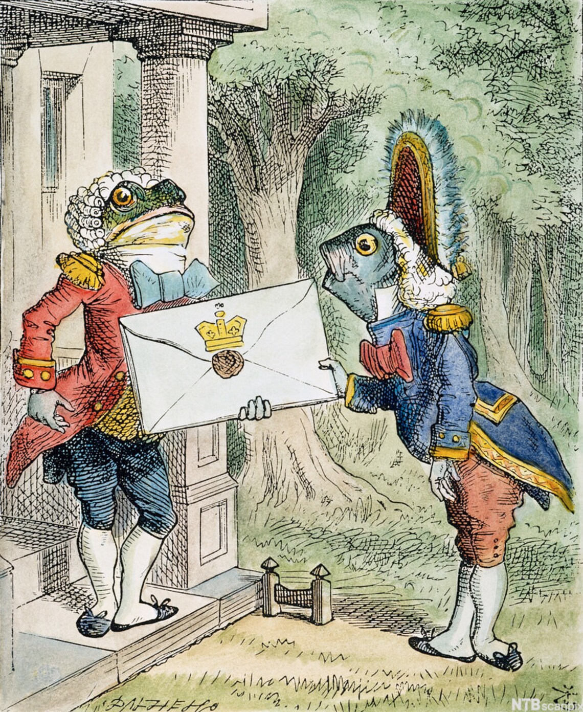 Frog Footman Fish Postman Alice in Wonderland Needle Felted - Etsy