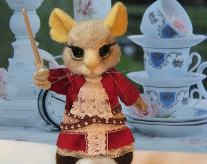 Dormouse Wonderland Mallymkun Tim Burton Fairy Tale Mouse Alice Mad Tea ...