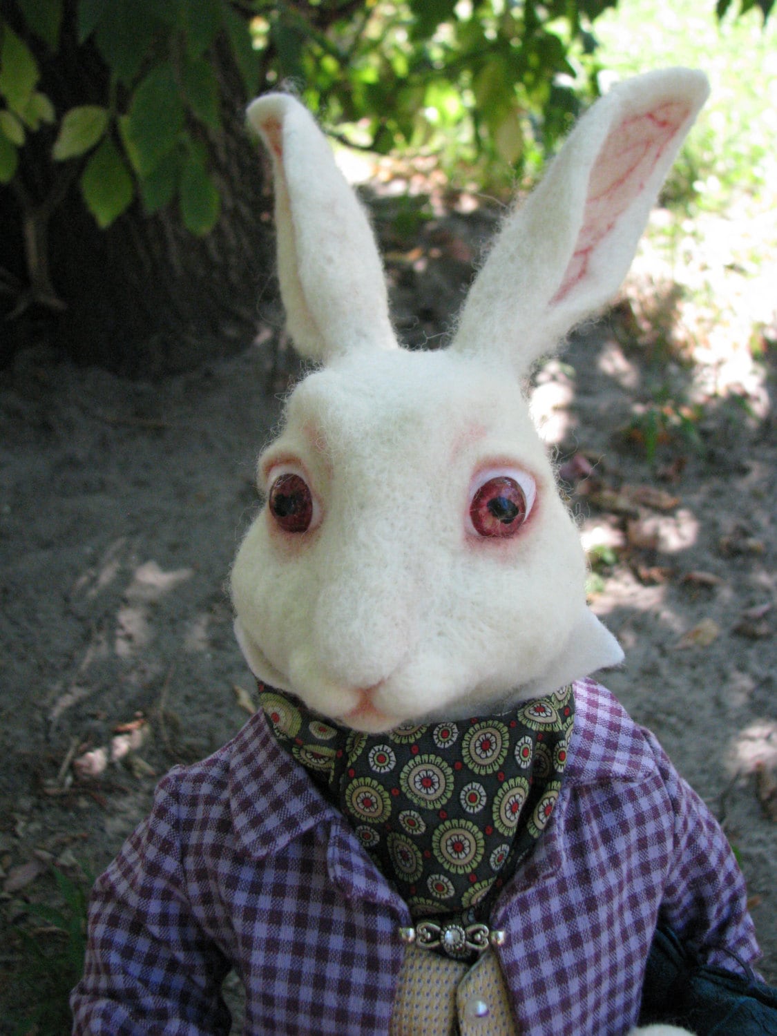 White Rabbit in the Wonderland based on the picture of John | Etsy