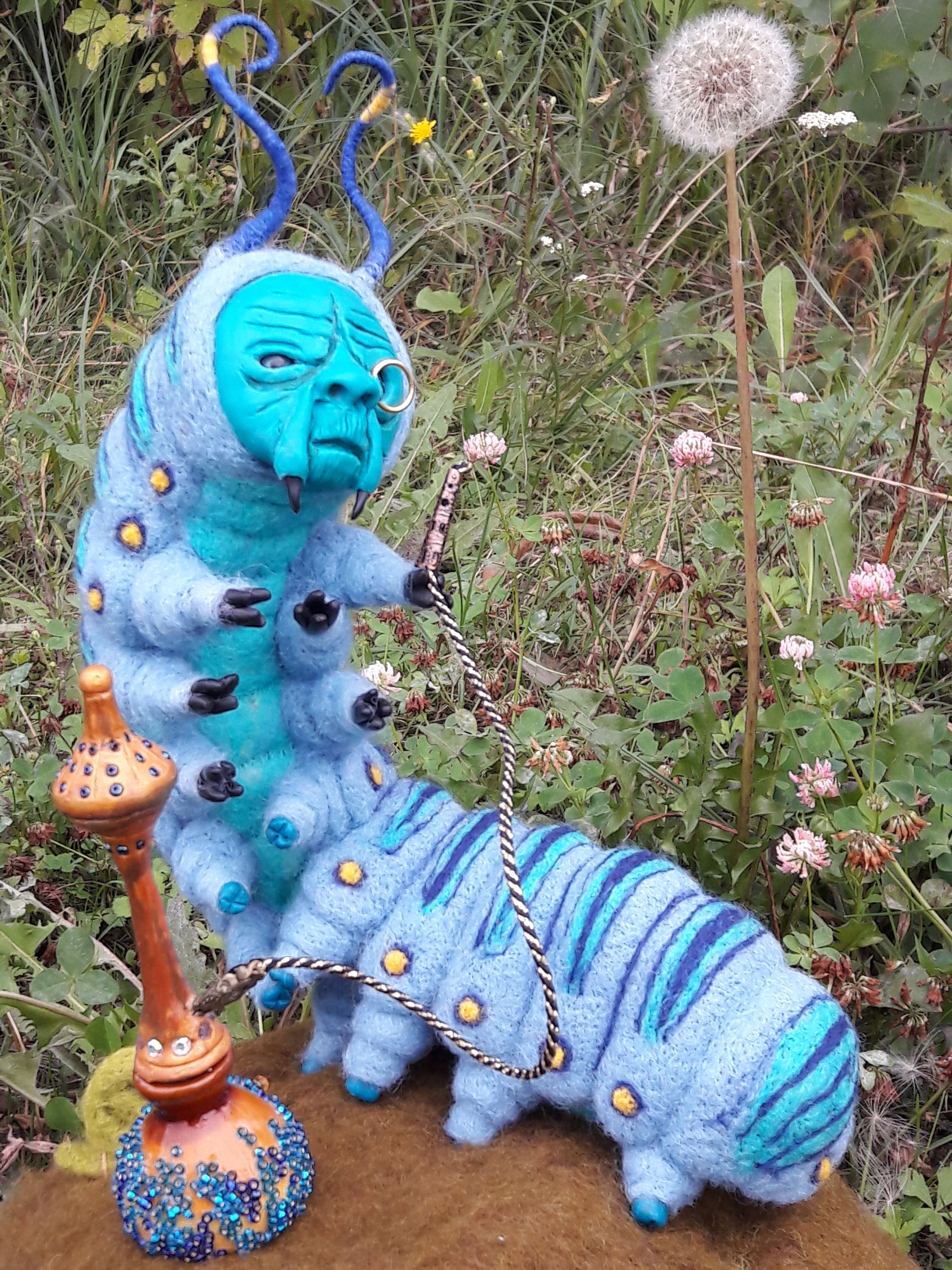 Caterpillar Absolem Alice in Wonderland-ooak Tim Burton - Etsy UK