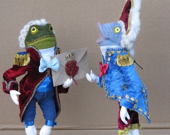 The Frog Footman Alice in Wonderland Collection - Etsy