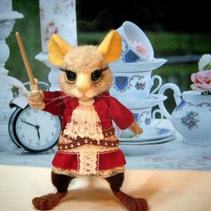 Dormouse Wonderland Mallymkun Tim Burton Fairy Tale Mouse Alice Mad Tea ...