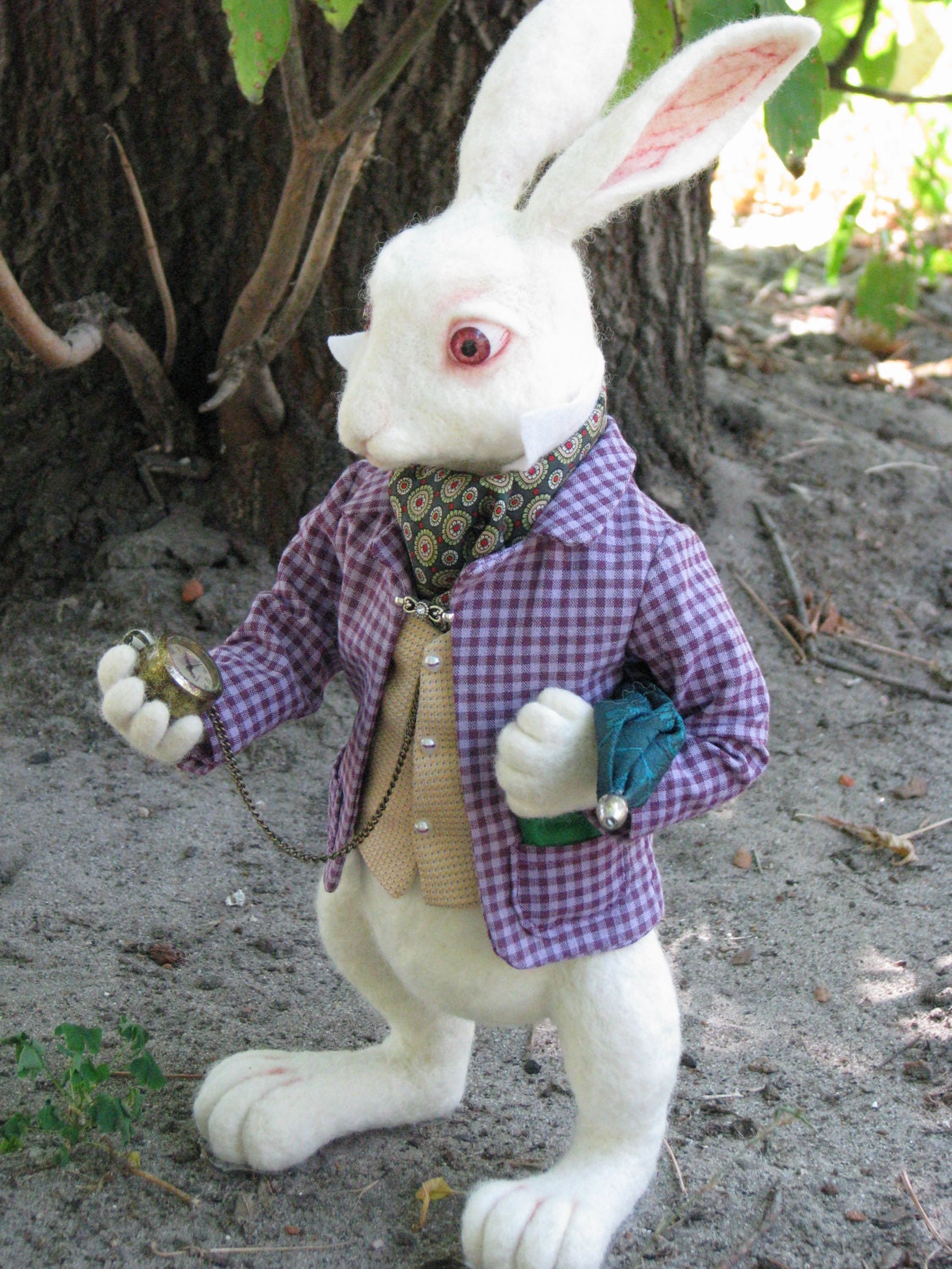 White Rabbit in the Wonderland based on the picture of John | Etsy