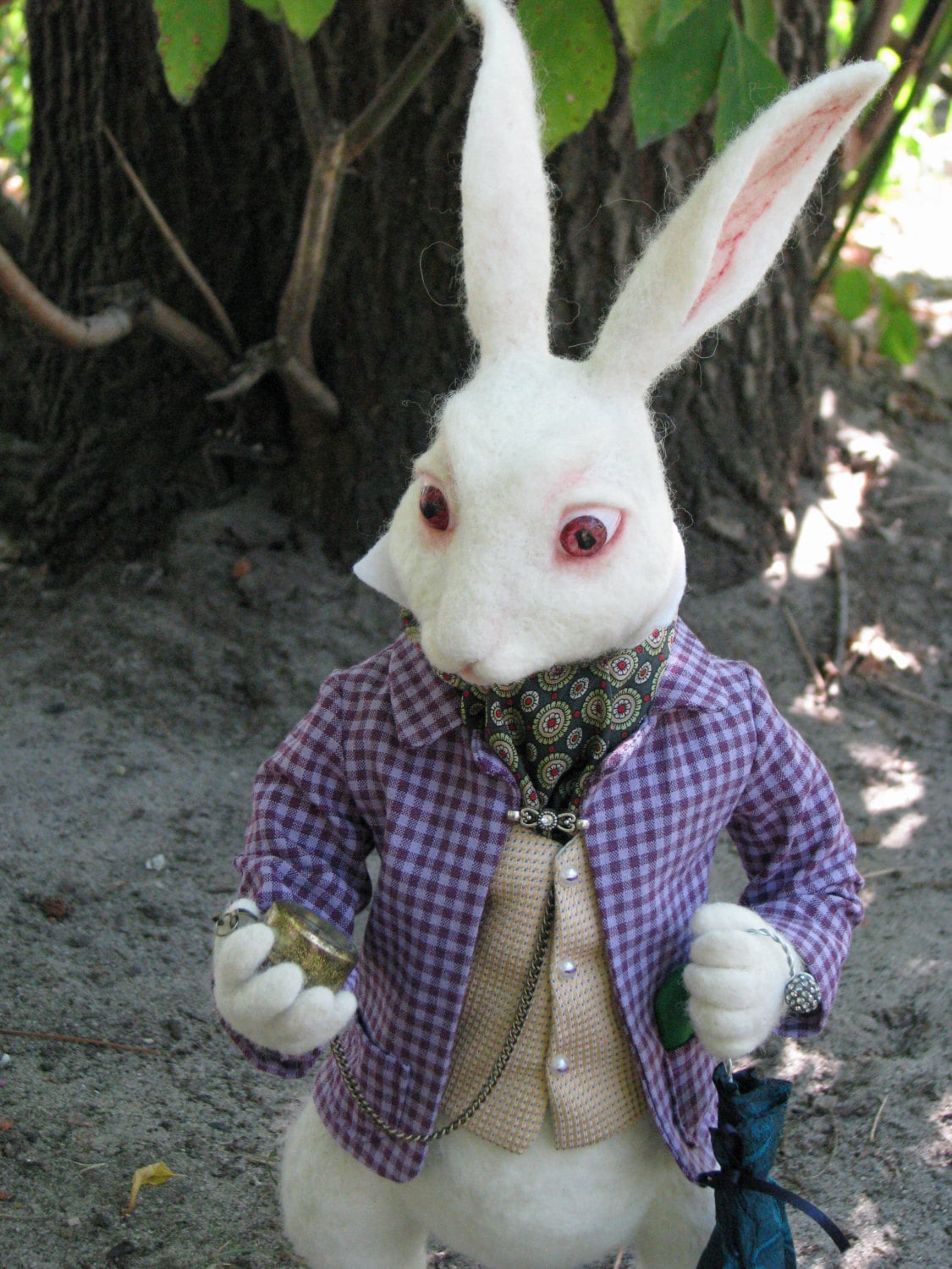 White Rabbit in the Wonderland based on the picture of John | Etsy