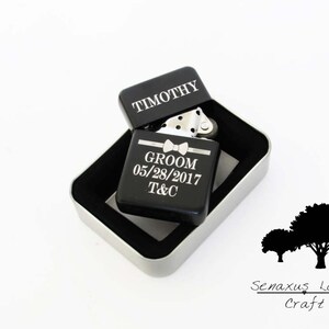 Best Man Personalised Lighter Perfect for Best Man, Groomsmen, Father ...
