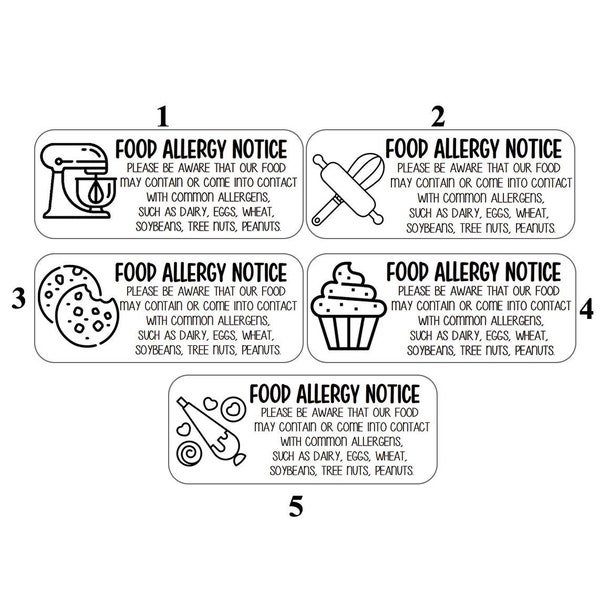 Cottage Food Label - Etsy