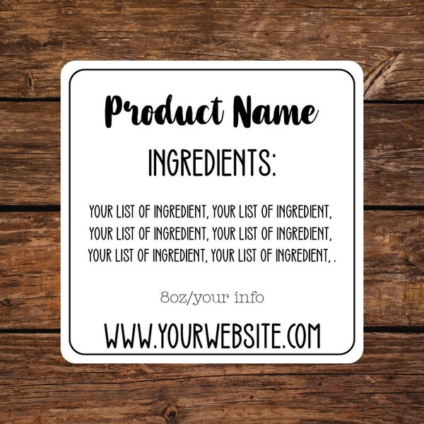 Custom Labels - Etsy