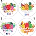 Custom Circle Chamoy Gummy Labels, Personalized Stickers - Etsy