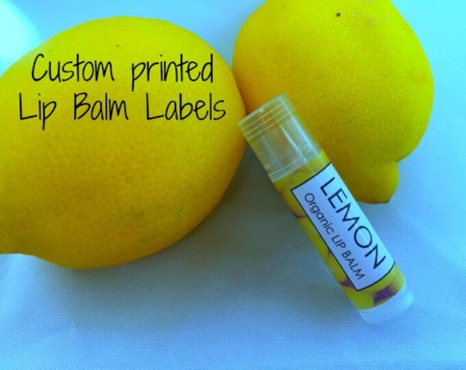 100 Custom lip balm labelslip stick stickersLip balm | Etsy