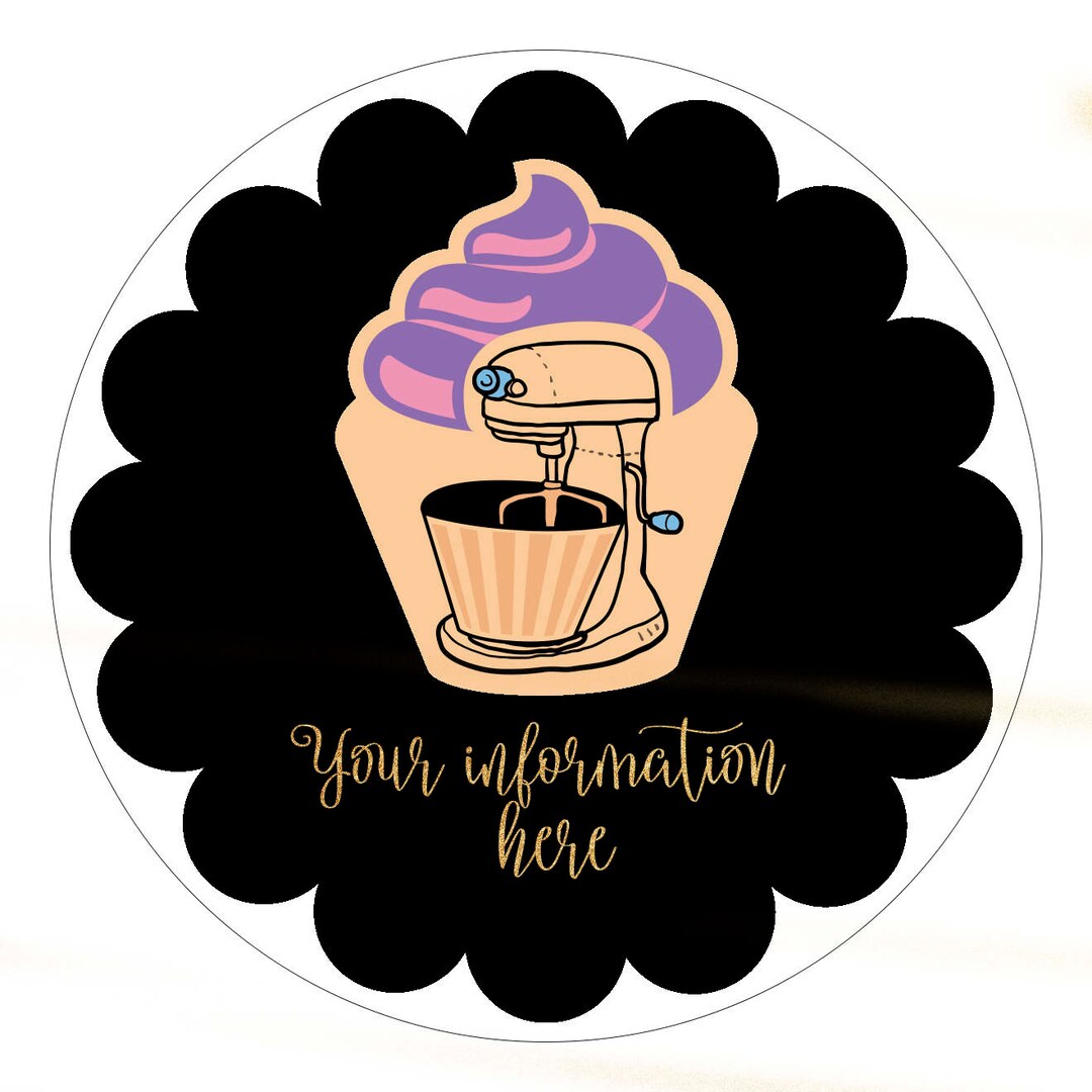 Circle Custom Stickers,logo Stickers,product Labels,personalized ...