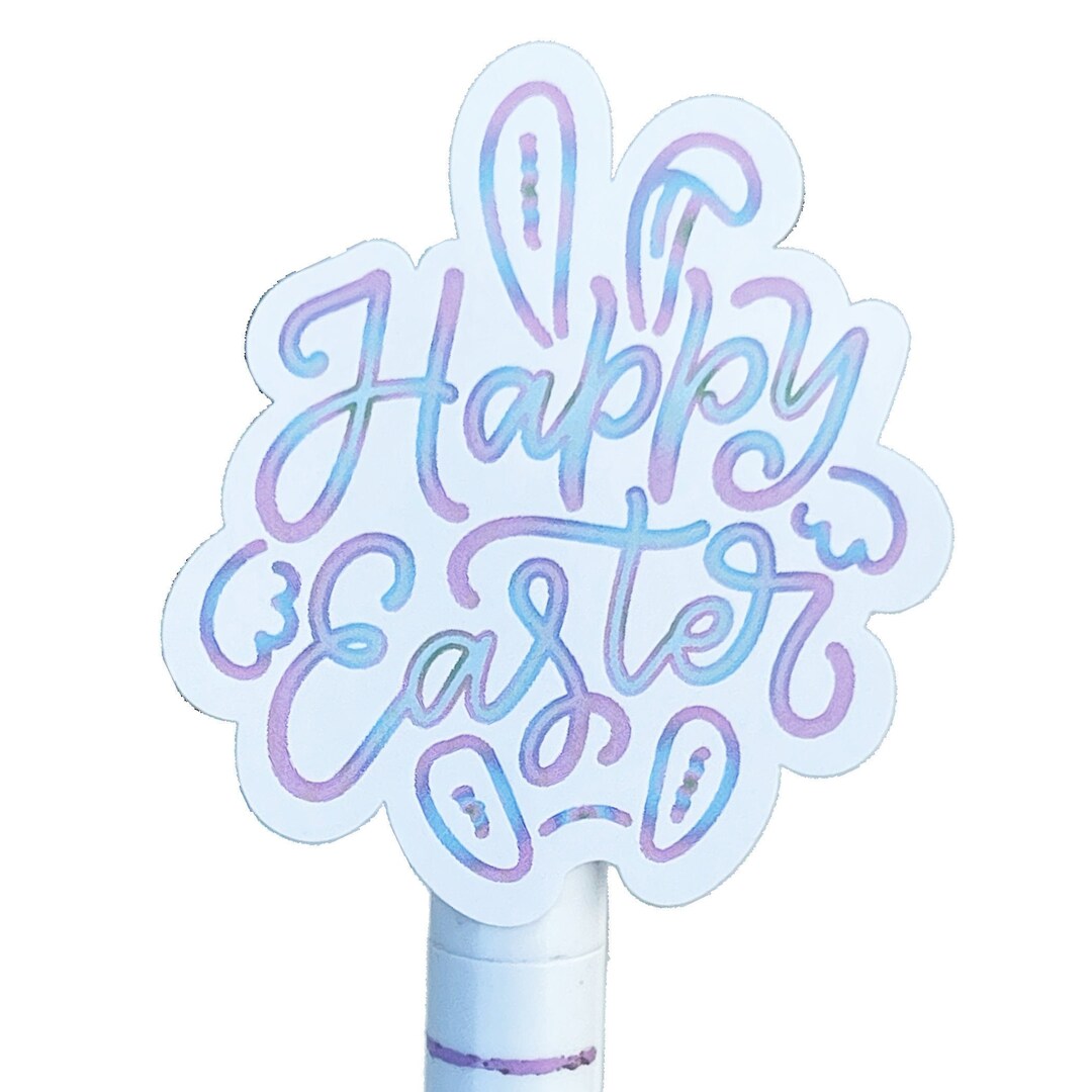 Easter Labels, Easter Stickers, Cute Easter Labels, Easter Bunny, Happy ...