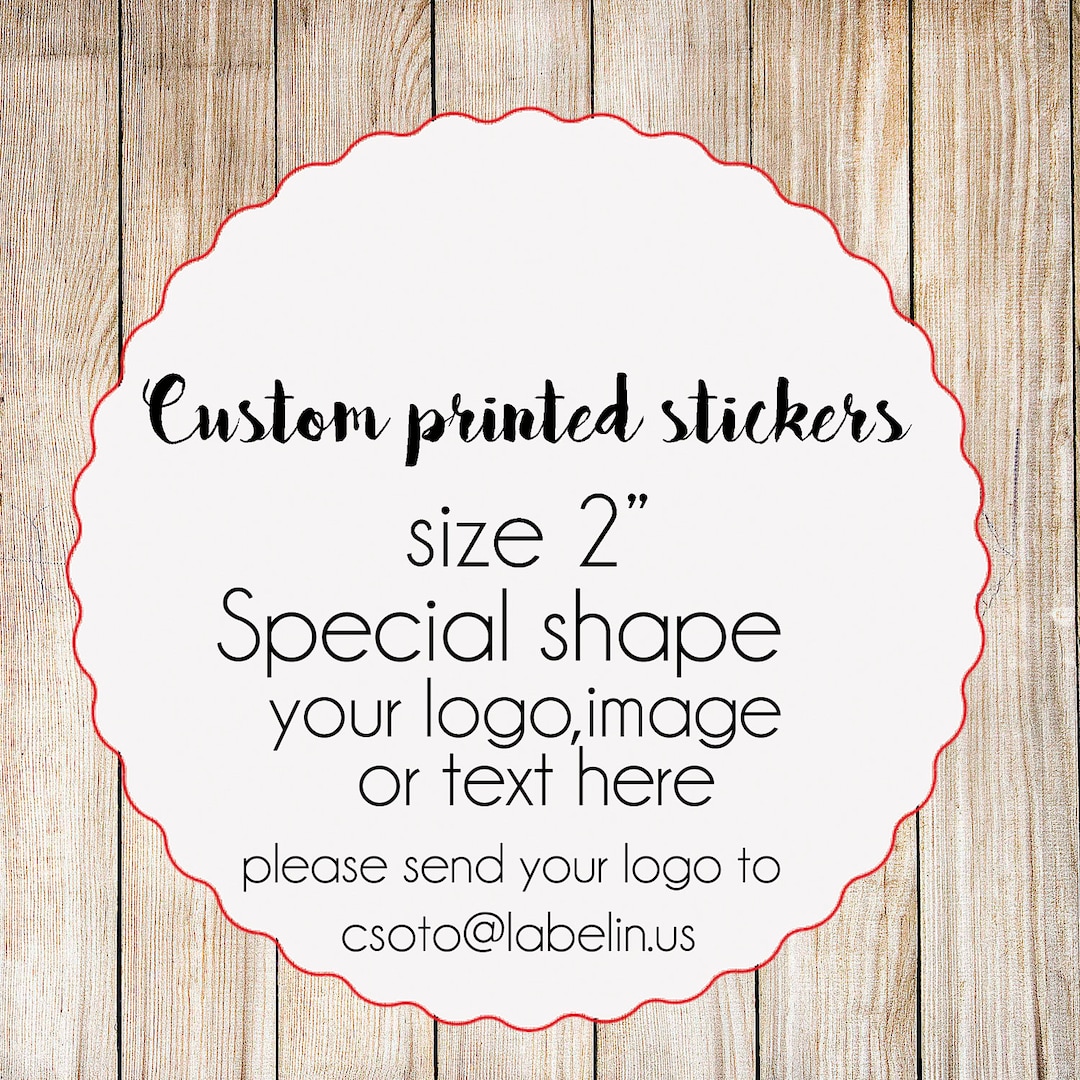 Custom Labels,special Shape Stickers, Personalized Labels,personalized ...
