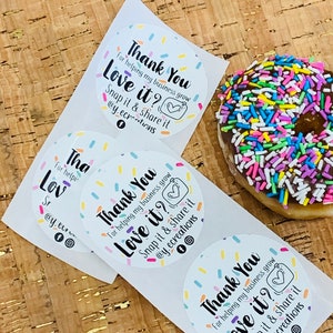 Social Media Labels, Snap It and Shared It, Small Business Labels ...