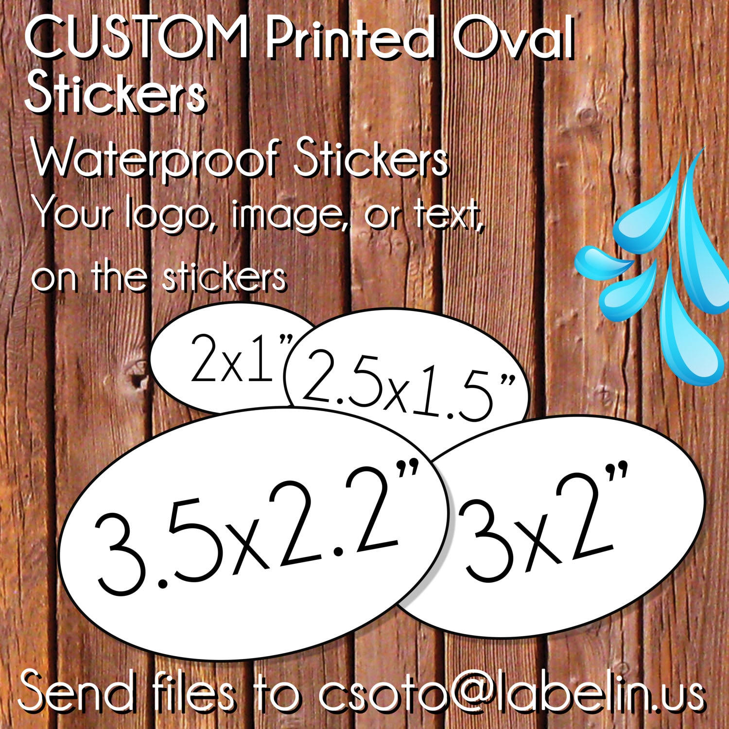 Make Your Own Oval Stickers