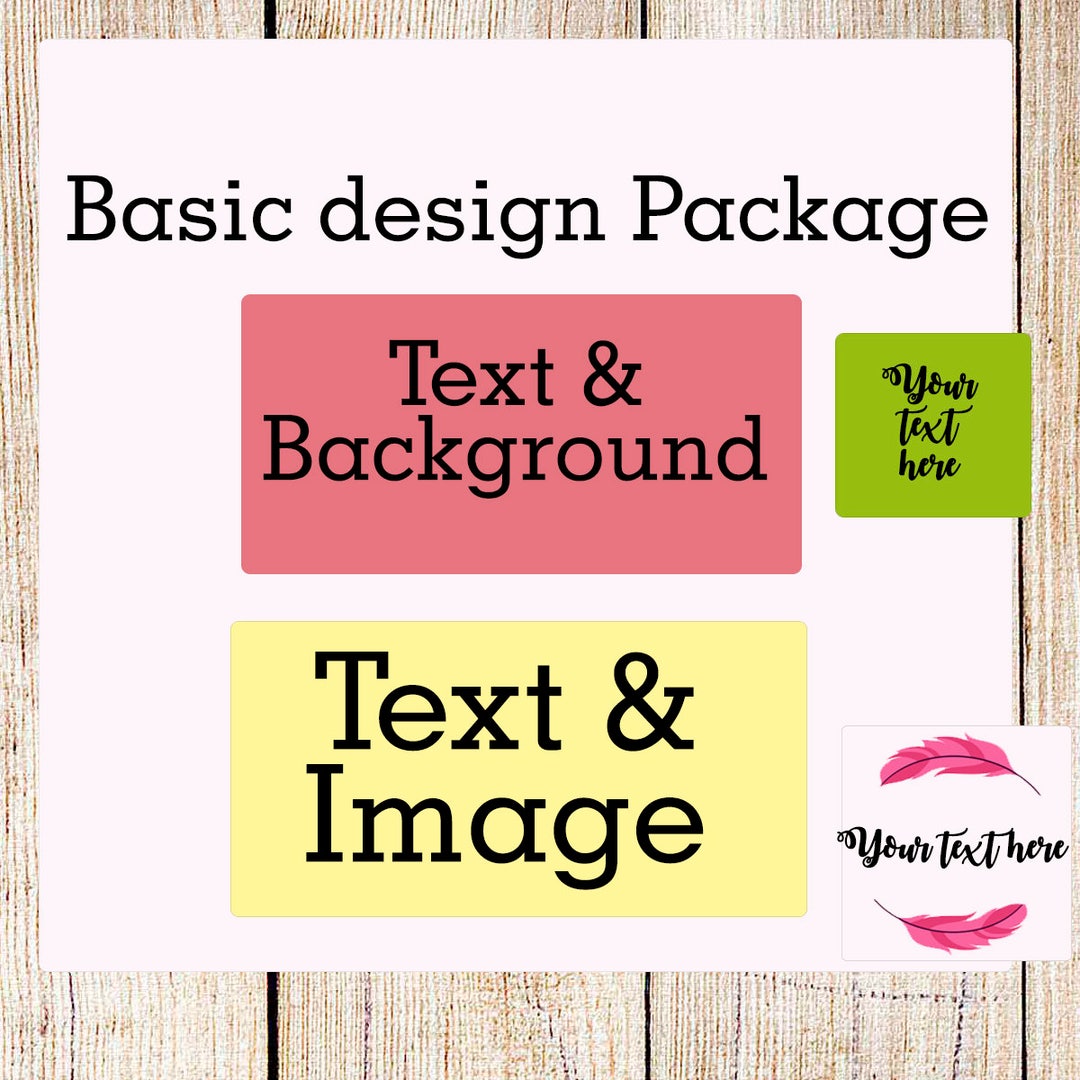 Basic Design Package, Design Services,sticker Design,custom Logo Design ...