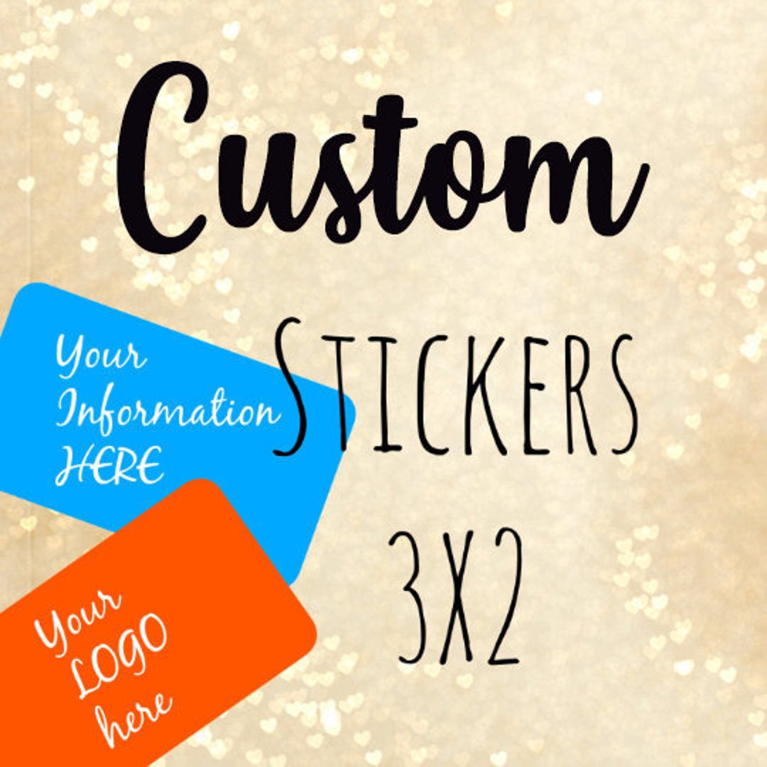 Custom Rectangle Stickers, Sticker, Packaging, Label, Product Sticker ...