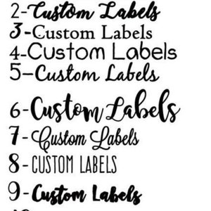 Circle Cute Christmas Stickers, Christmas Labels, Custom Christmas ...