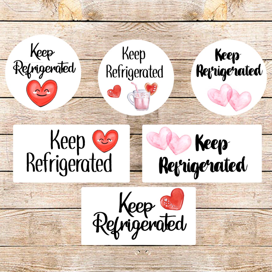 Keep Refrigerated Stickers Keep Refrigerated Labels Cooking - Etsy