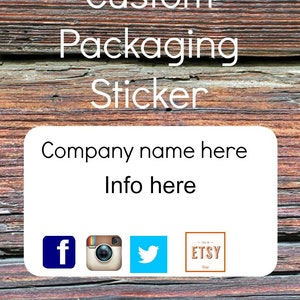 Custom Labels, Custom Stickers , Packaging Stickers, Boxes Labels ...