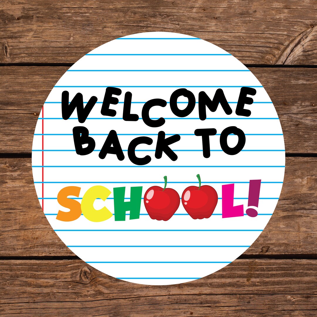 Back to School Labels, Back to School Stickers, School Labels, Teacher ...