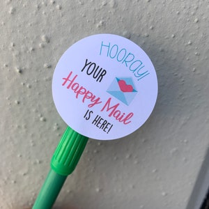 Happy Mail Stickers, Cute Packaging Labels (set of 24) - Etsy