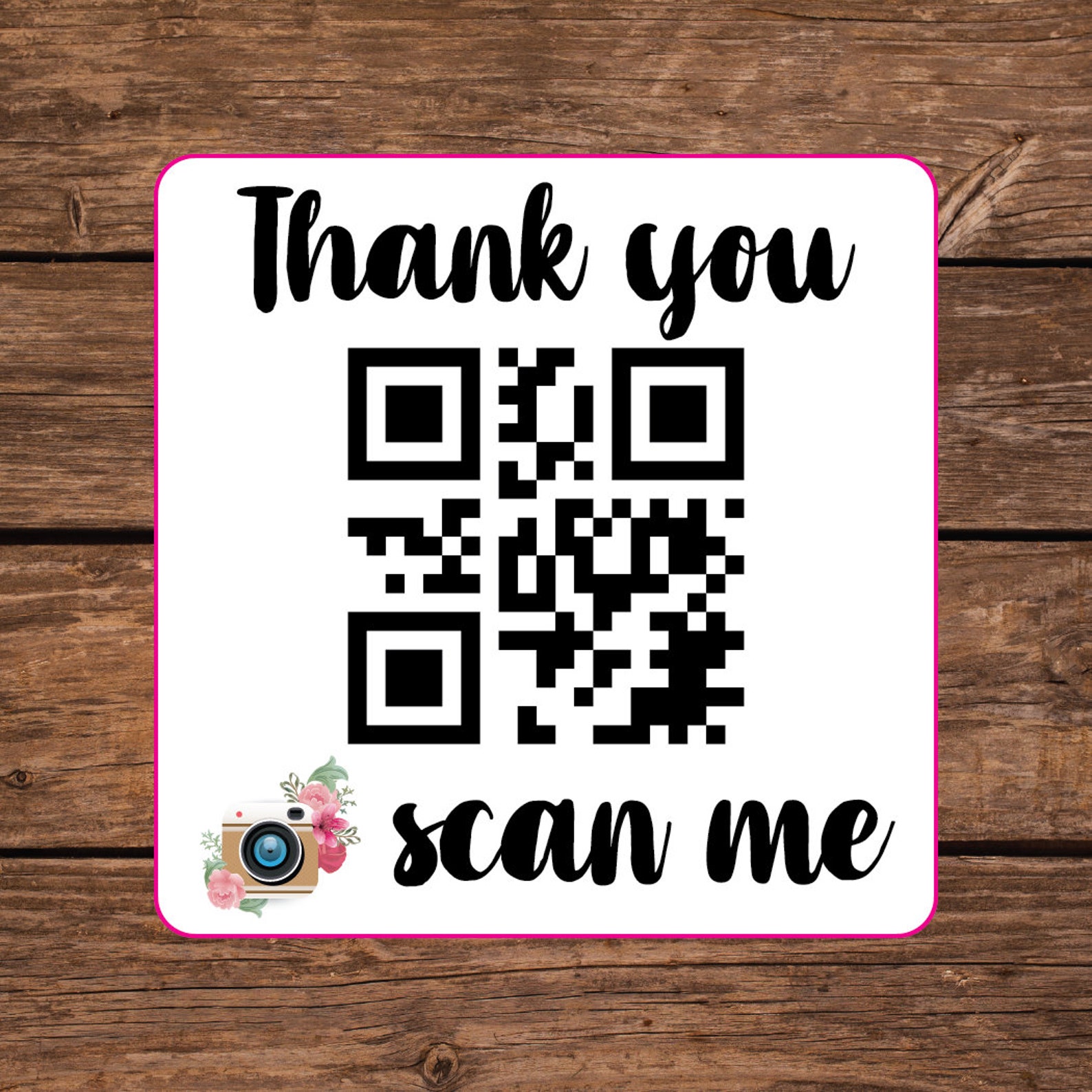QR Code Stickers Qr Code Labels Custom Qr Coder Stickers - Etsy