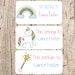 Rainbow Stickers,unicorn Stickers, Kid Stickers, Name Tag Stickers ...