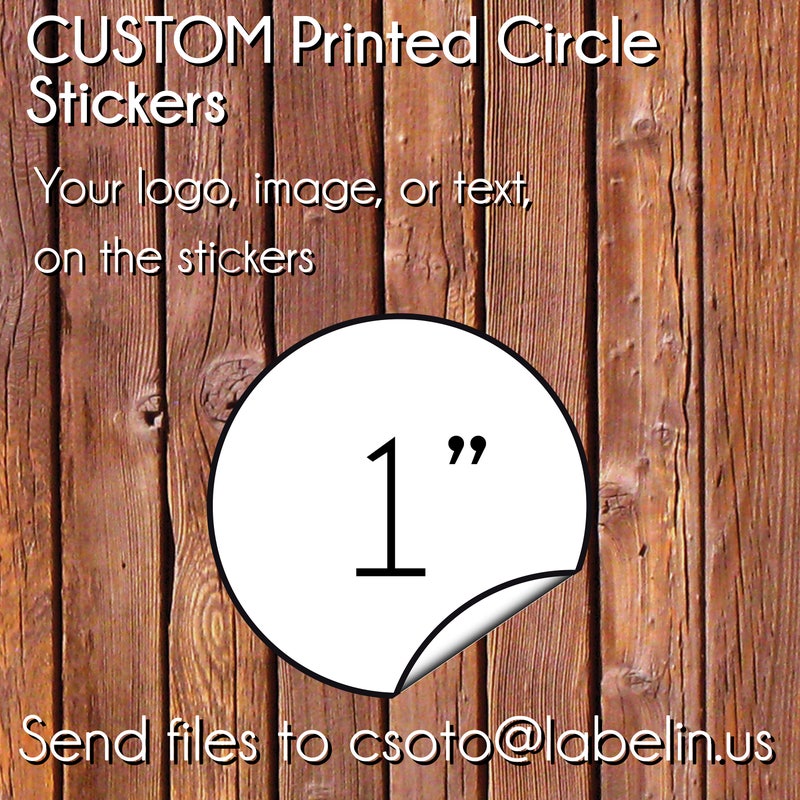 Small Custom Sticker - Etsy