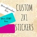 Square Custom Labels, Custom Labels, Custom Stickers, Packaging Sticker ...