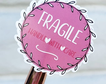 Fragile Do Not Drop Stickers 2“ X 3” Fragile Handle With Care Stickers ...