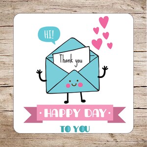 Happy Mail Stickers, Cute Happy Mail Stickers, Happy Mail Labels ...