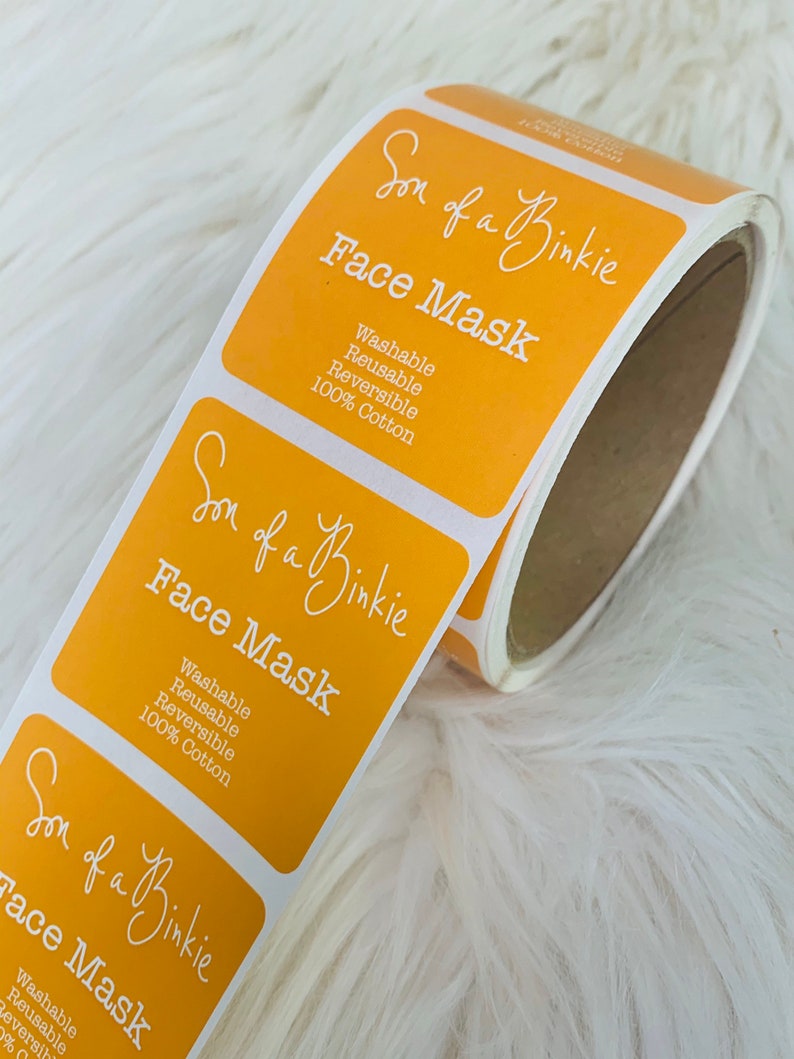 Waterproof Stickers Square Waterproof Labels Square - Etsy