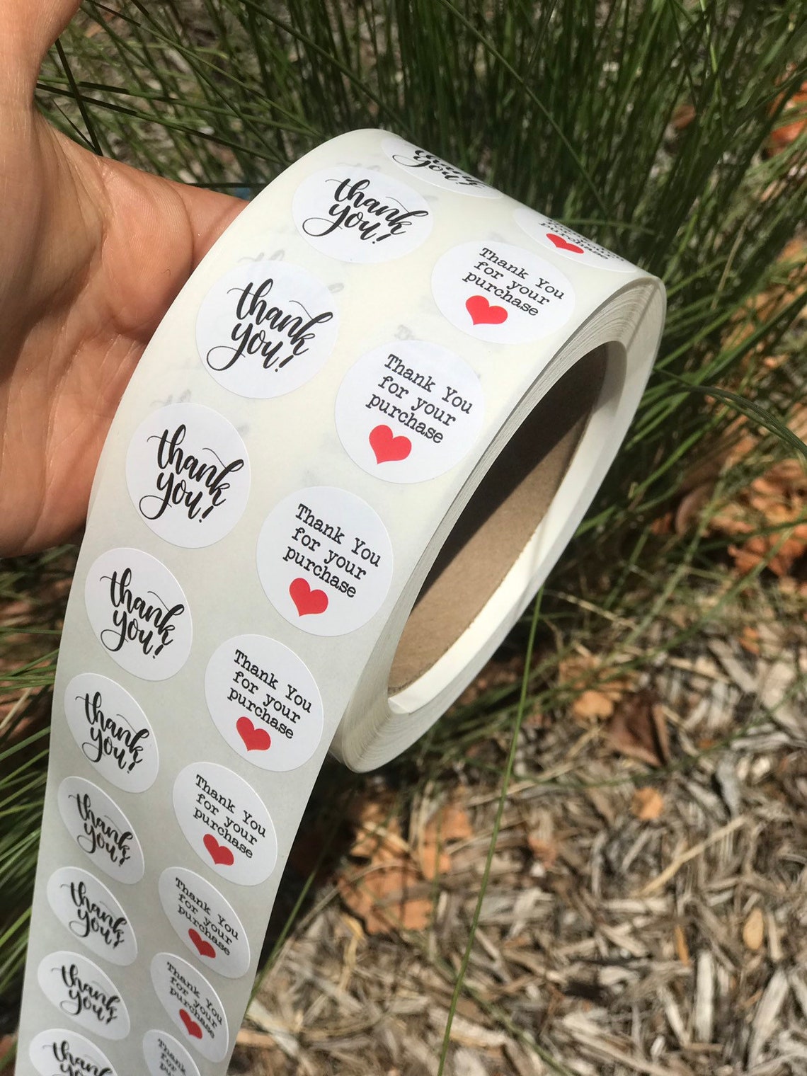 Cute Thank You Stickers, Thank You for Your Purchase, Thank You Labels ...