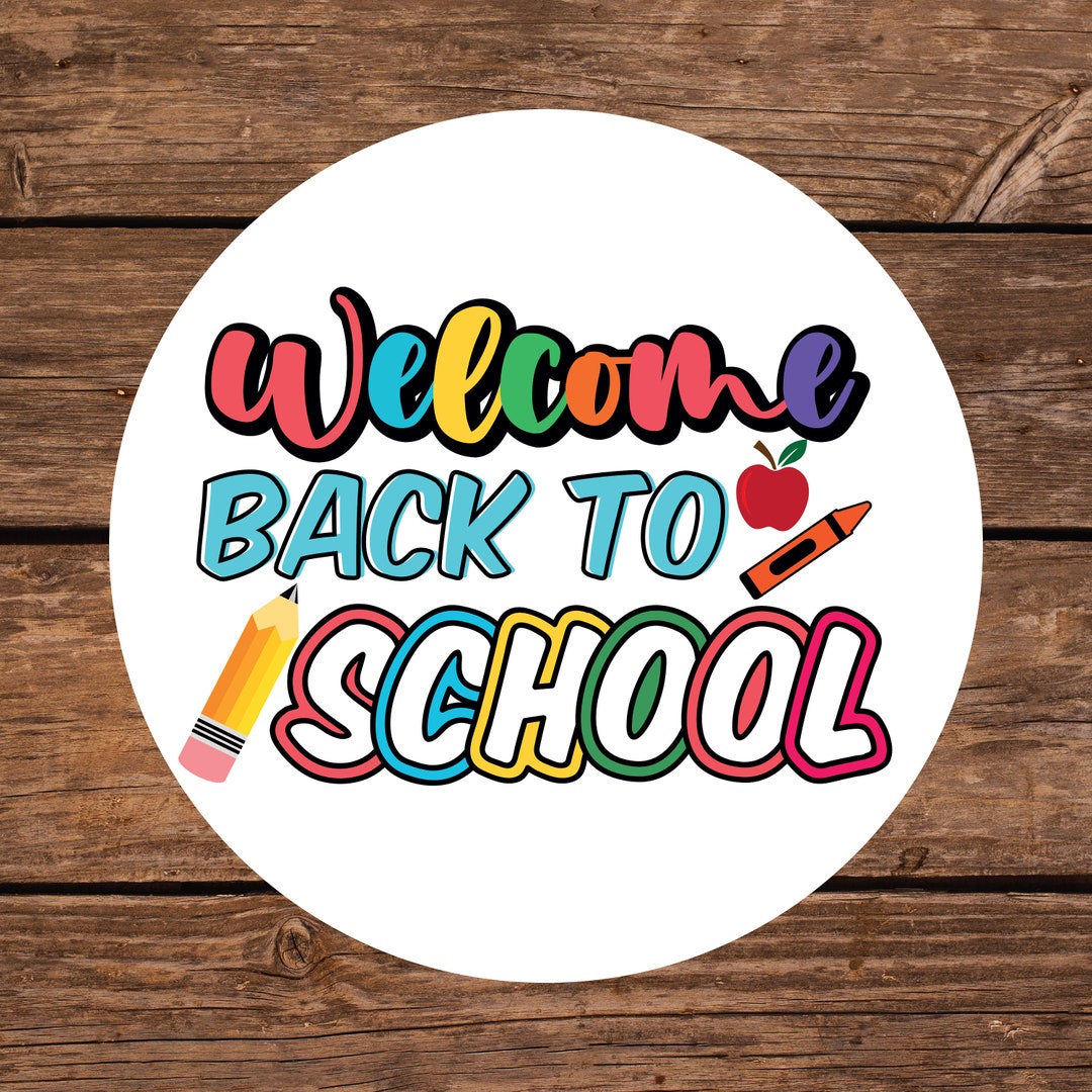 Cute Back to School Stickers, Party Favor Labels - Etsy
