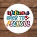 Welcome Back to School Labels,back to School Stickers,school Labels ...