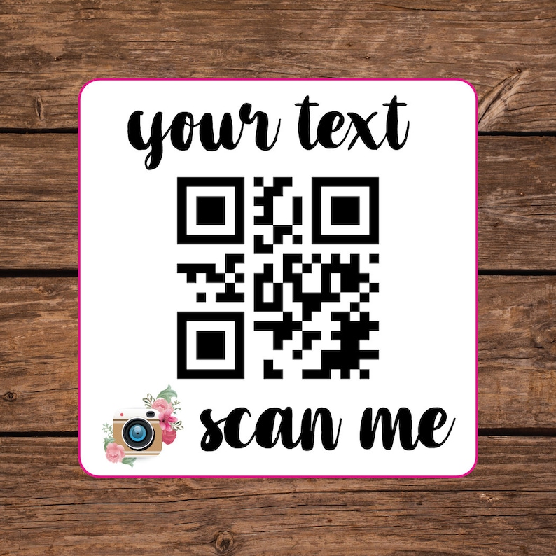 QR Code Stickers Qr Code Labels Custom Qr Coder Stickers - Etsy