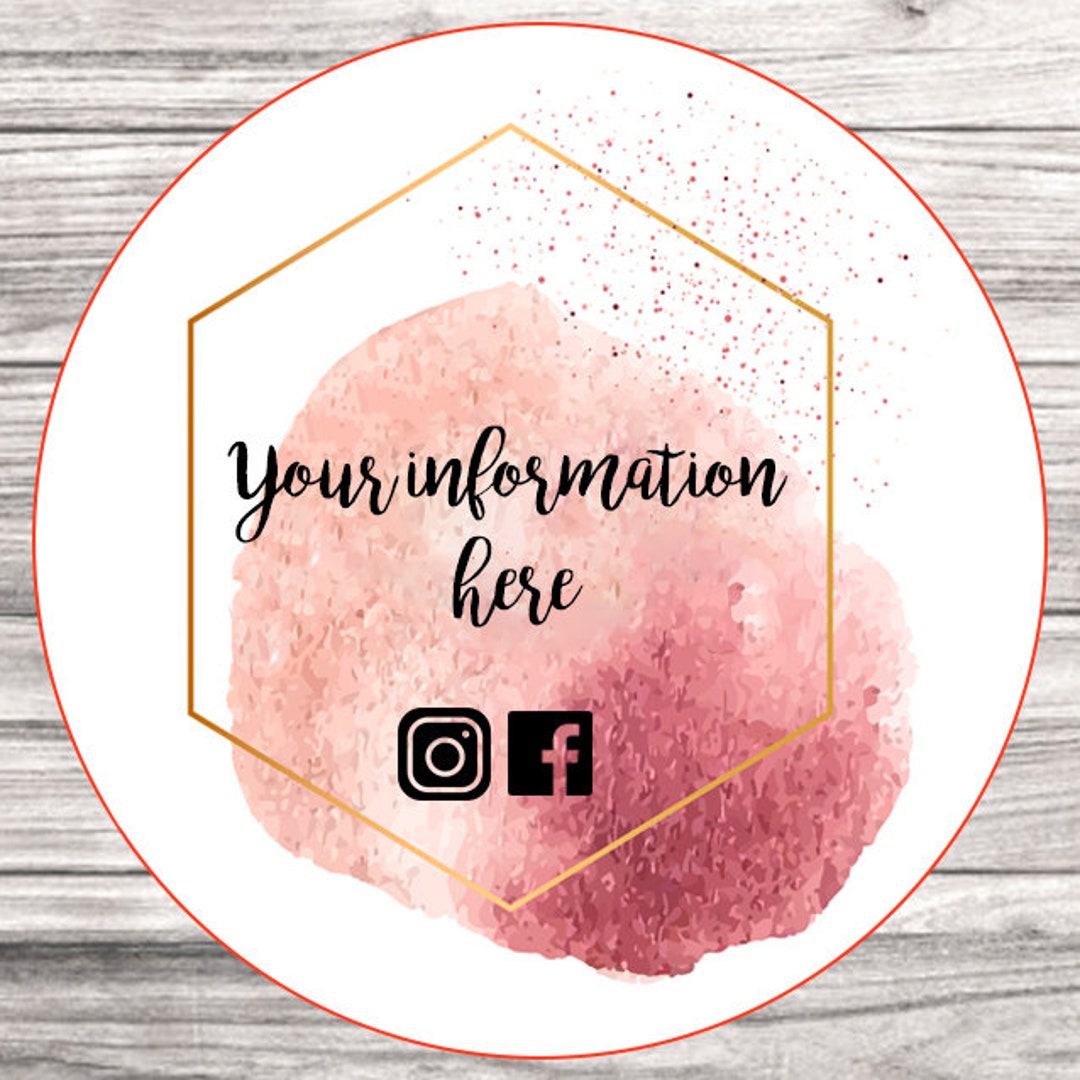 Circle Custom Logo, Logo Design , Custom Labels, Custom Stickers ...