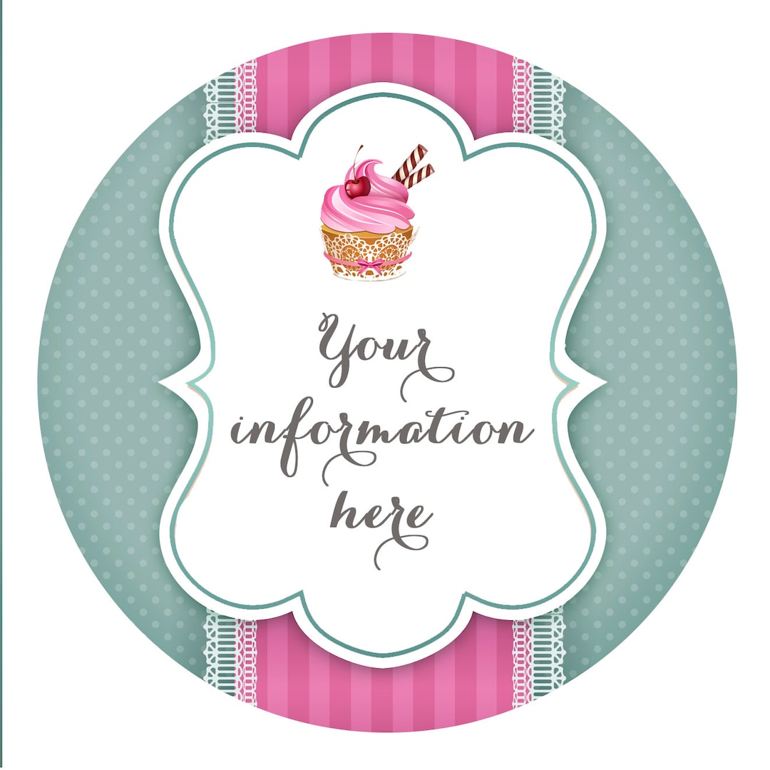 Circle Custom Labels,bakery Sticker,custom Stickers,pre DESIGN Stickers ...