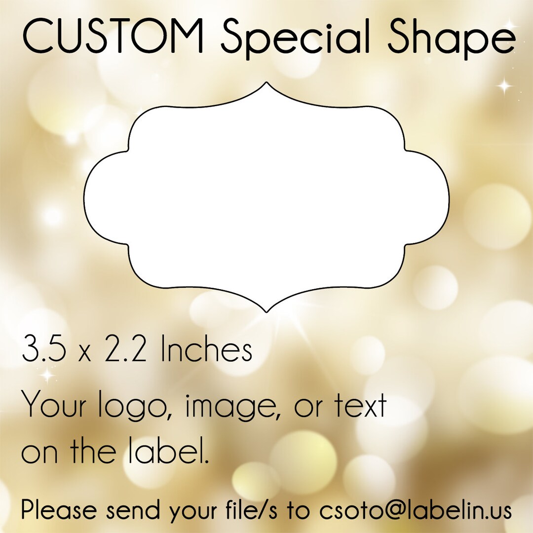 Custom Stickers ,plaque Shape Labels,3.5x2.2" Plaque, Logo Stickers ...