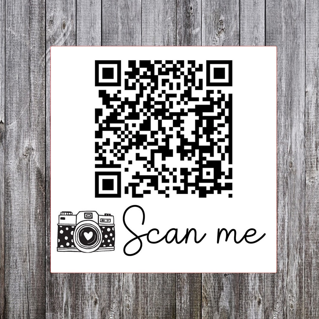 QR Code Stickers, Personalized Stickers, Custom Qr Stickers, QR Code ...