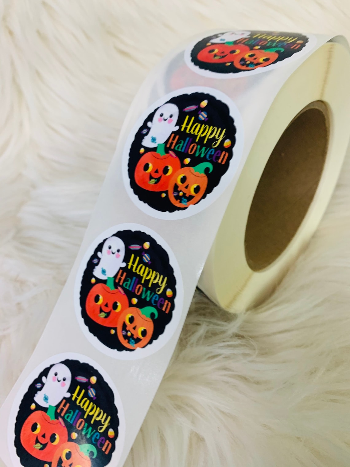 Happy Halloween Labels Halloween Labels Halloween Stickers - Etsy