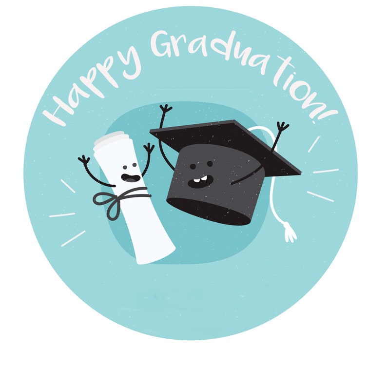 Happy Graduation Stickers - Etsy