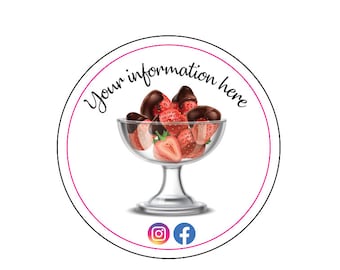 Bakery Box Stickers Bakery Labels Bakery Thank You Bakery - Etsy