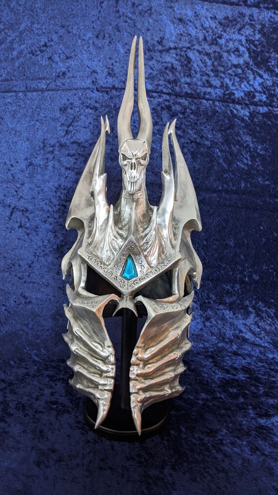 Lich King Helm of Domination Replica | Etsy