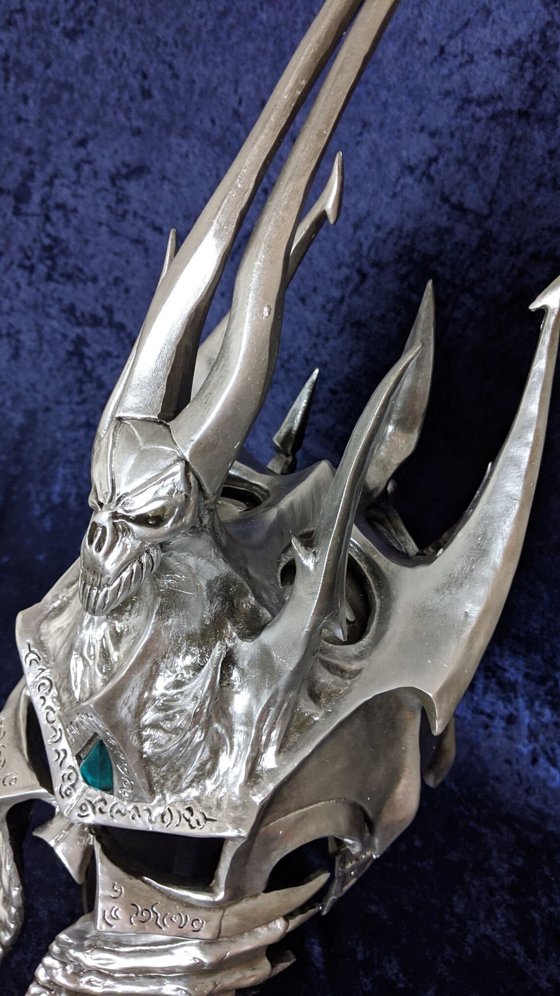 Lich King Helm of Domination Replica | Etsy