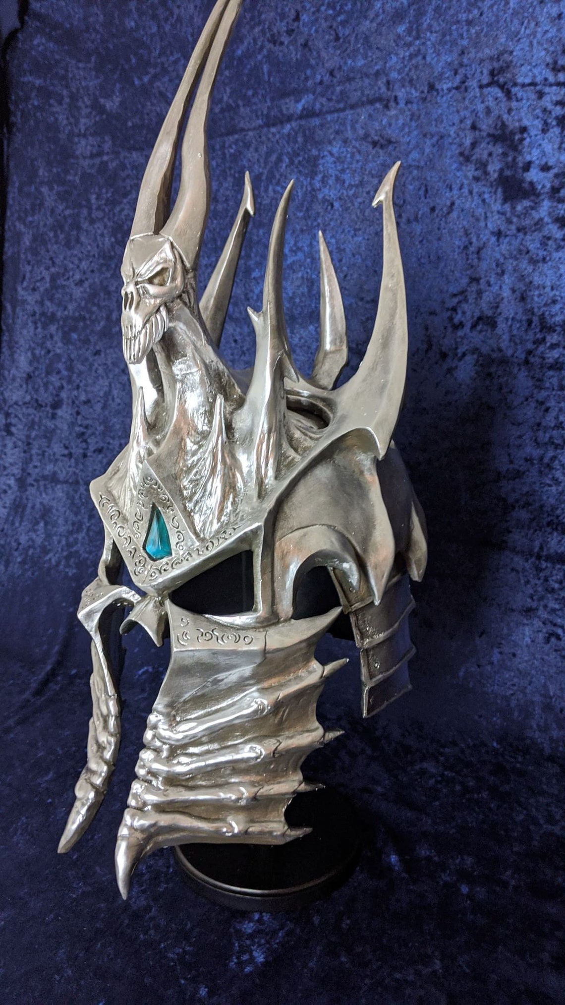 Lich King Helm of Domination Replica | Etsy