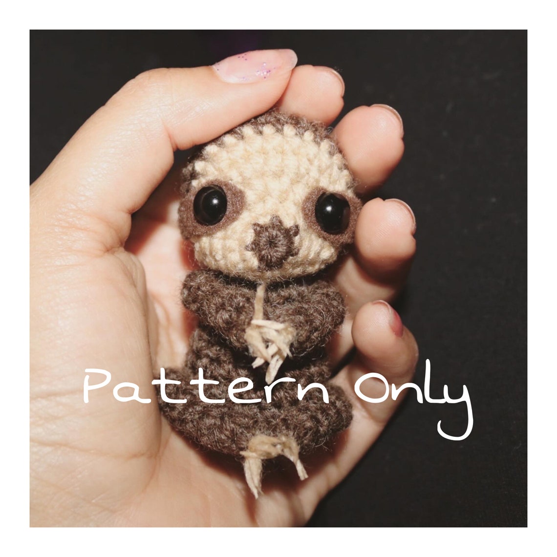 Crochet Baby Sloth Pattern: Amigurumi Plushie (PDF Pattern) - Etsy