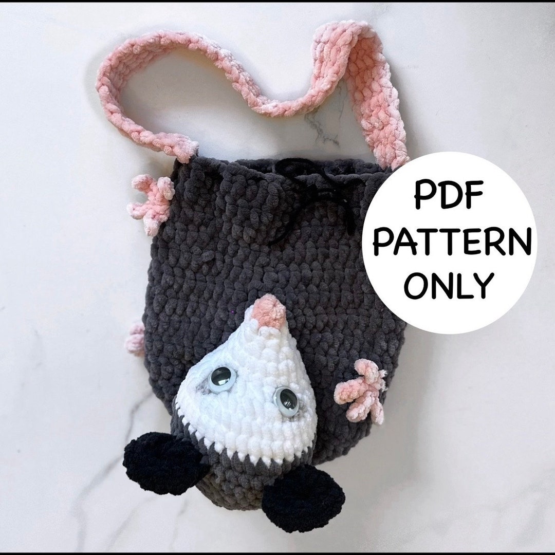 PATTERN: Possum Pouch Crochet Low Sew-pdf File-digital Download-crochet ...